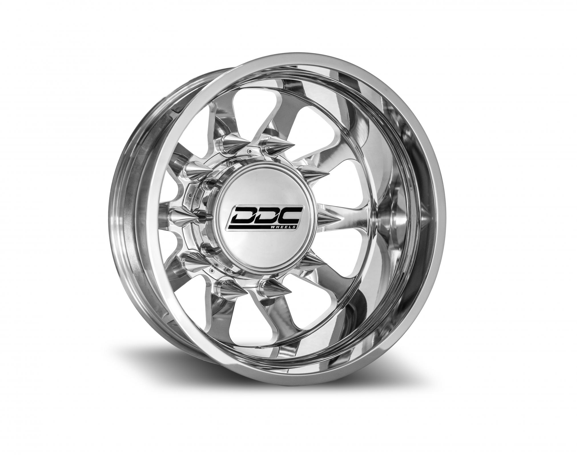 RAM Dually Wheel Kit 94-18 RAM 92-10 GM The Ten Polished 22X8.25 8X165 ...