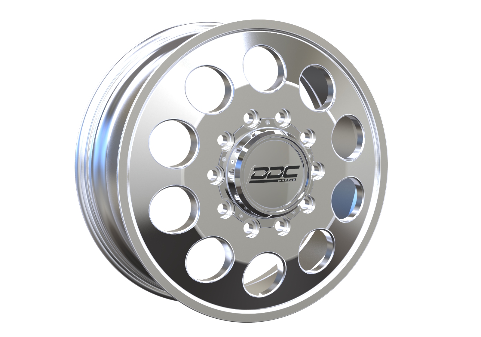 Super Duty Dually Wheel Kit 05-10 The Hole Polished 20X8.50 10X225 170 ...
