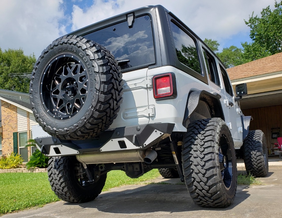 Jeep JL Rear Bumper Stubby For 18-Pres Wrangler JL Ravager Series ...