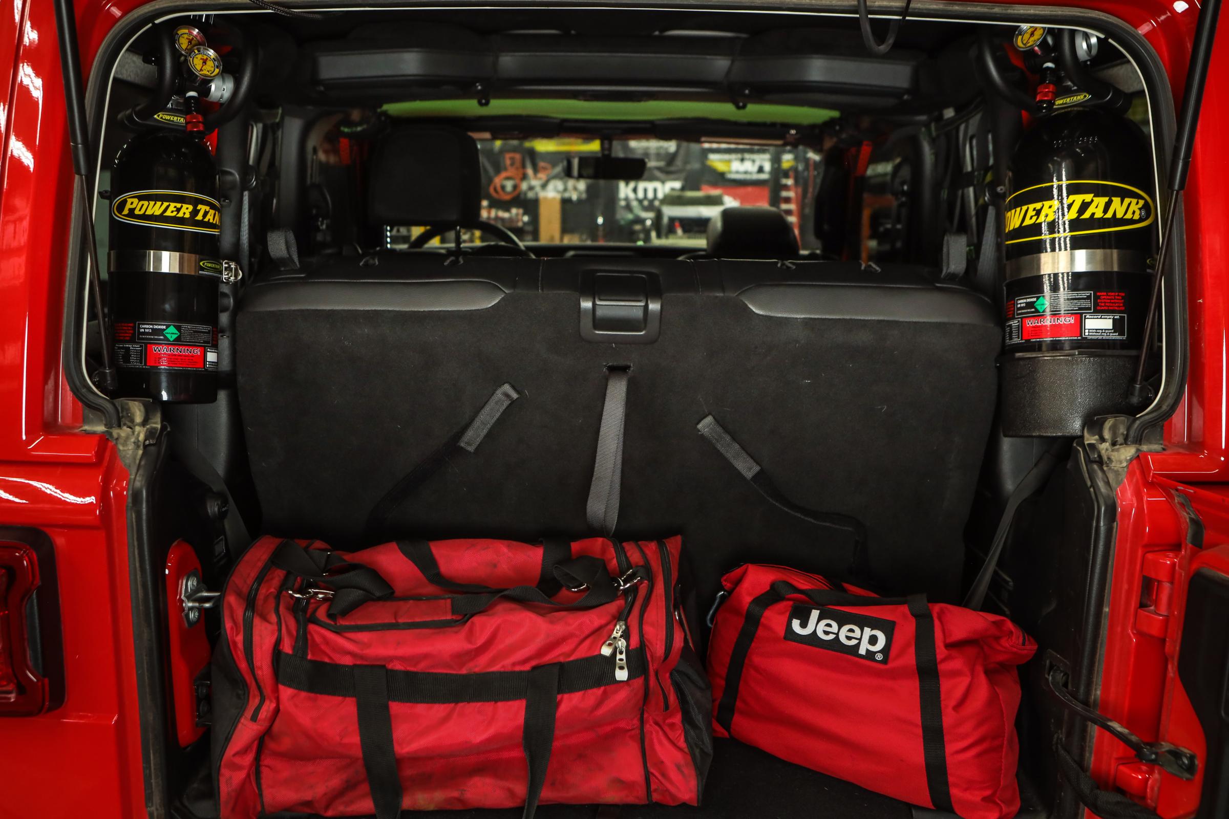 Jeep Air Tank Mount For 2 Door Wrangler JL Sports Bar Mount Passenger ...